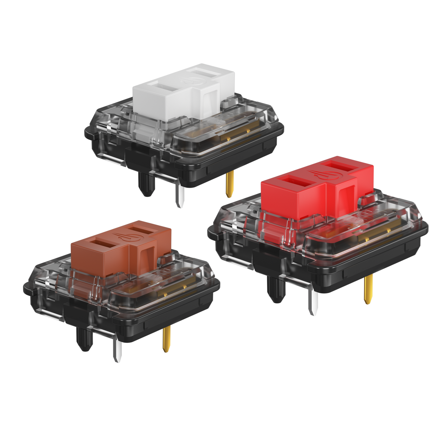 Kailh Low Profile Mechanical Keyboard Switch Brown Red White Switch Fo