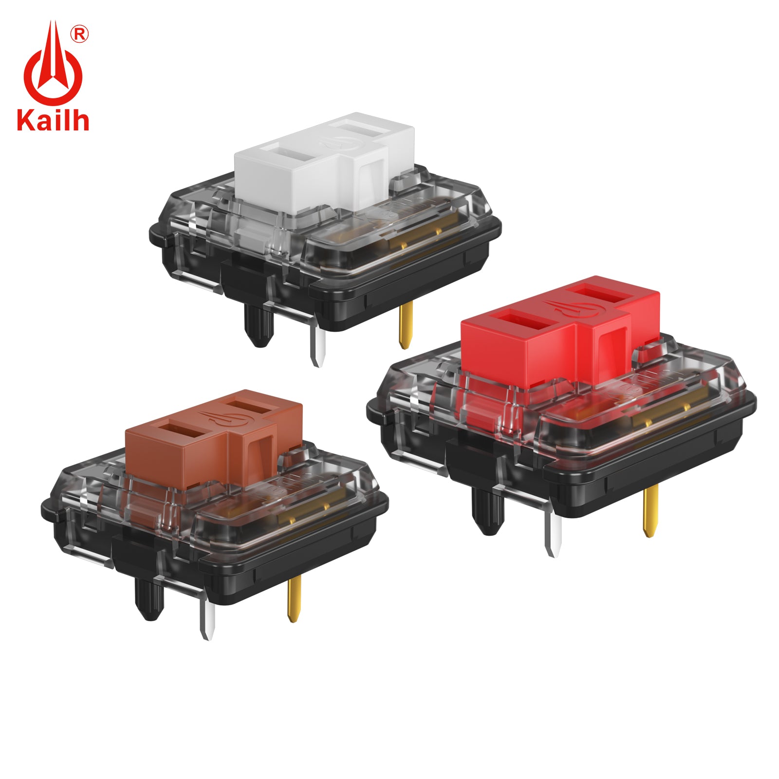 Kailh Low Profile Mechanical Keyboard Switch Brown Red White Switch Fo