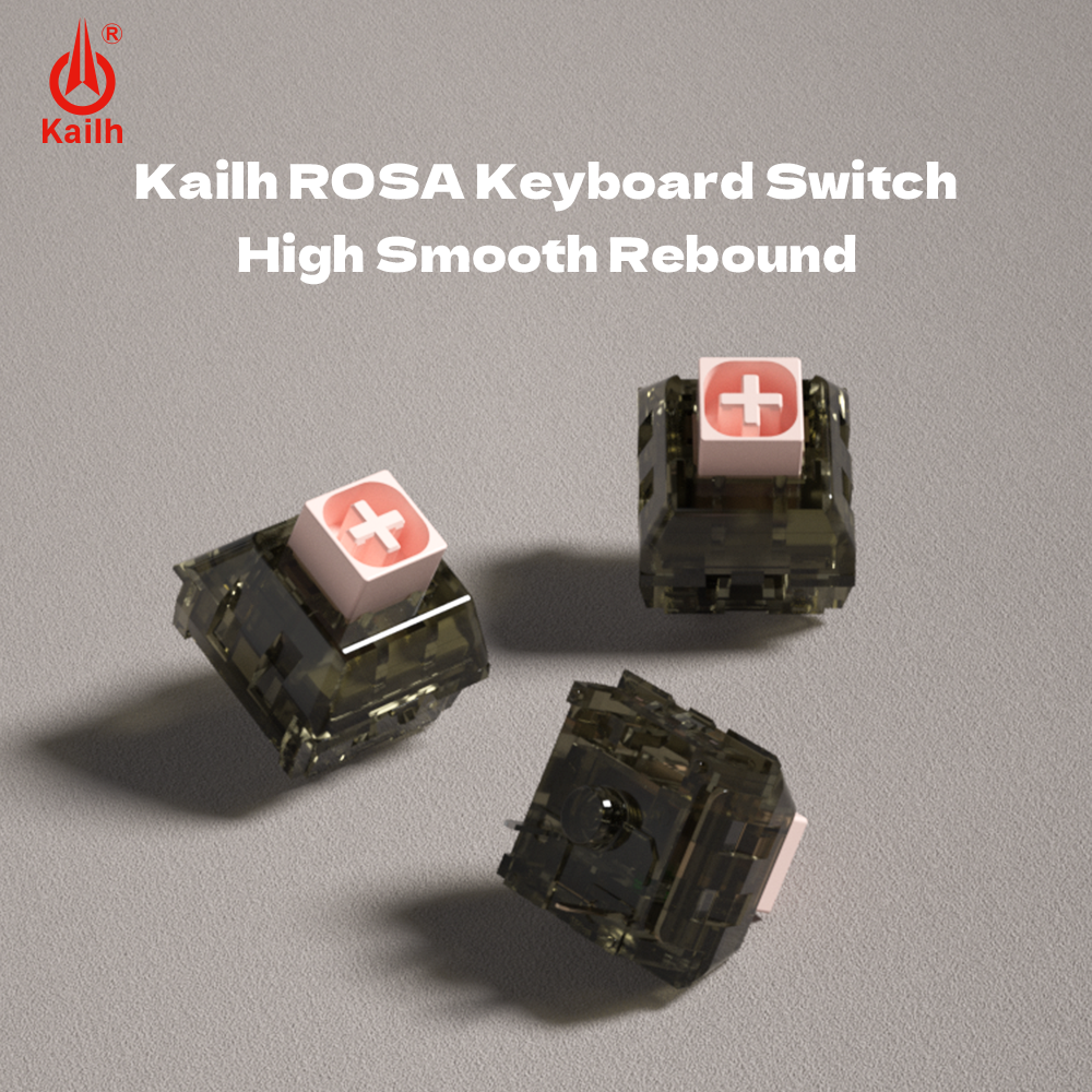 Kailh Box Rosa Switch Mechanical Keyboard Switch Linear Light Pressure