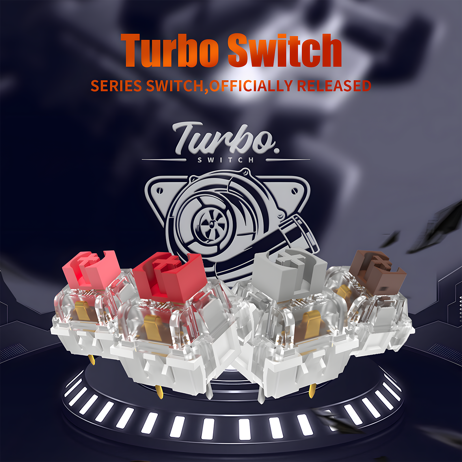 Kailh Turbo MX Keyboard Switch DIY Mechanical Switches Speed Linear Ta