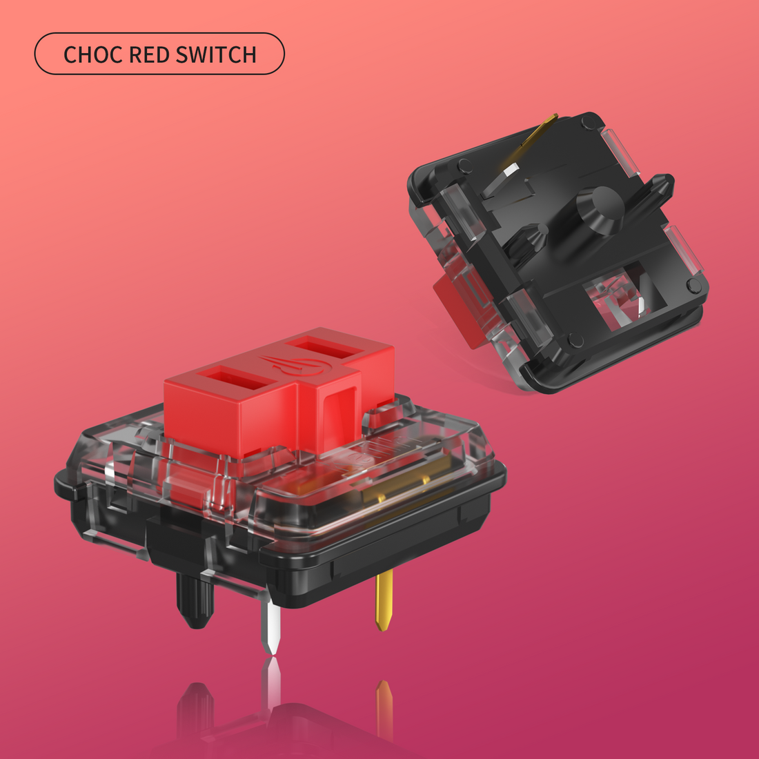 Kailh Low Profile Mechanical Keyboard Switch Brown Red White Switch Fo
