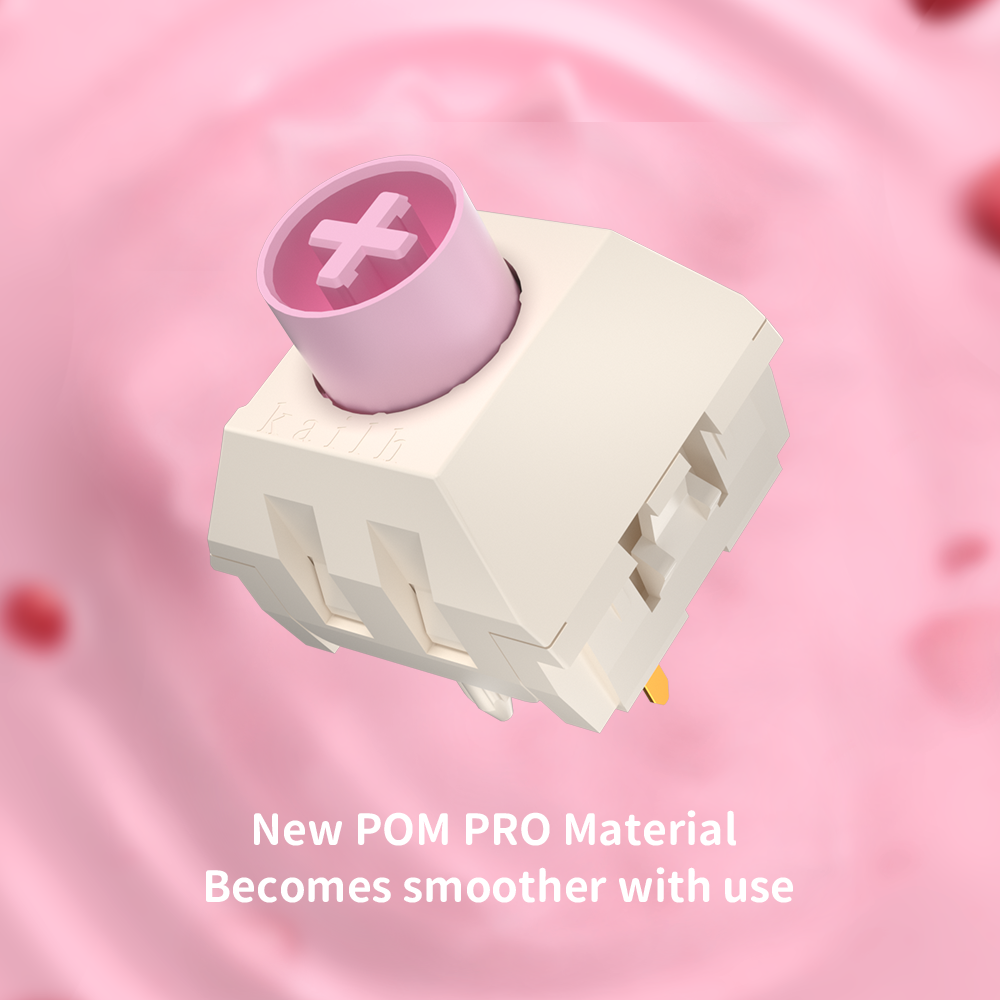 kailh box strawberry ice cream switch pro linear switch