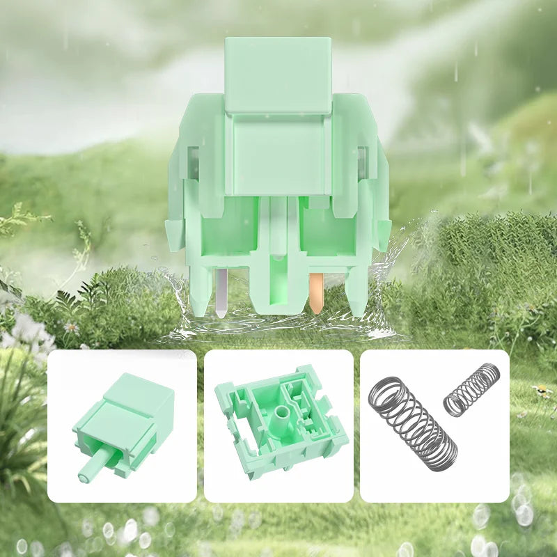 Kailh Spring Keyboard Switch Mechanical Light Pressure Linear Advance