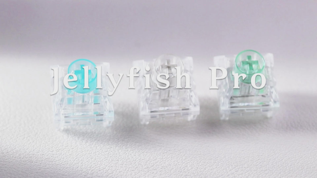 Kailh Box Jellyfish PRO Mechanical Keyboard Switch Full Transparent RG